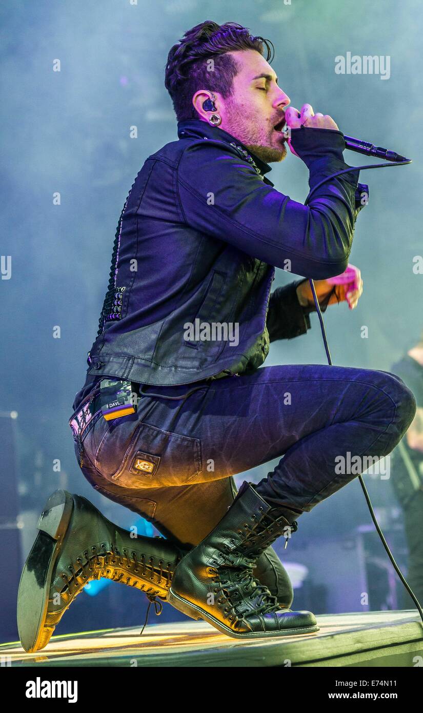 Davey Havok Of Afi High Resolution Stock Photography and Images - Alamy