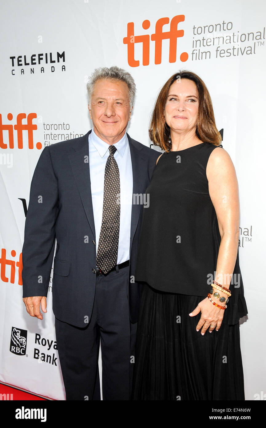 Toronto, Ontario, Canada. 5th Sep, 2014. Actor DUSTIN HOFFMAN and LISA ...