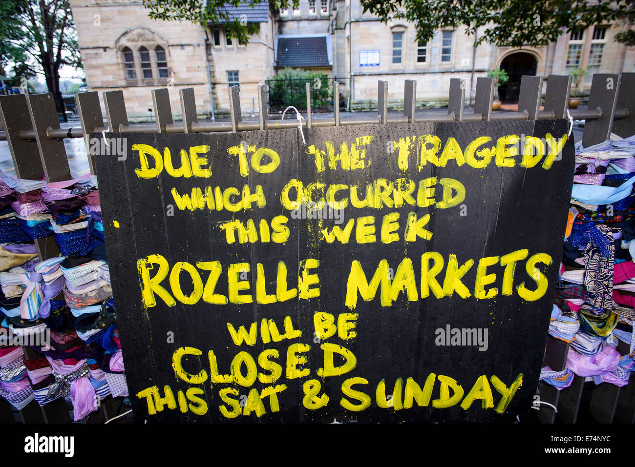 Sydney, Australia. 7th Sep, 2014. Popular local Rozelle Markets have ...