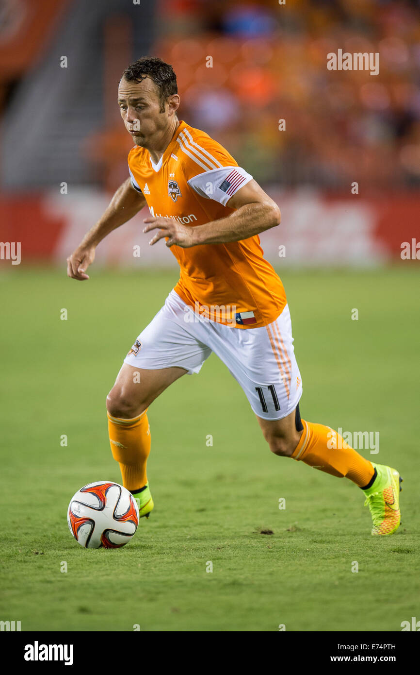 Houston, Texas, USA. 6th Sep, 2014. Houston Dynamo midfielder Brad ...