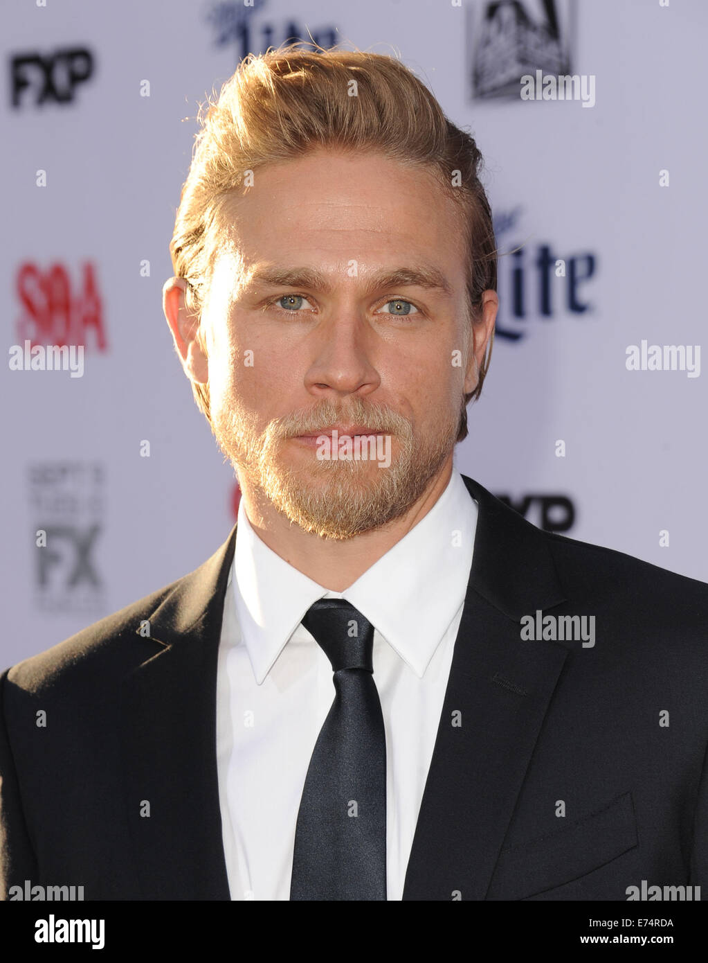 Sept. 6, 2014 - Los Angeles, California, U.S. - Charlie Hunnam attending the Los Angeles ...