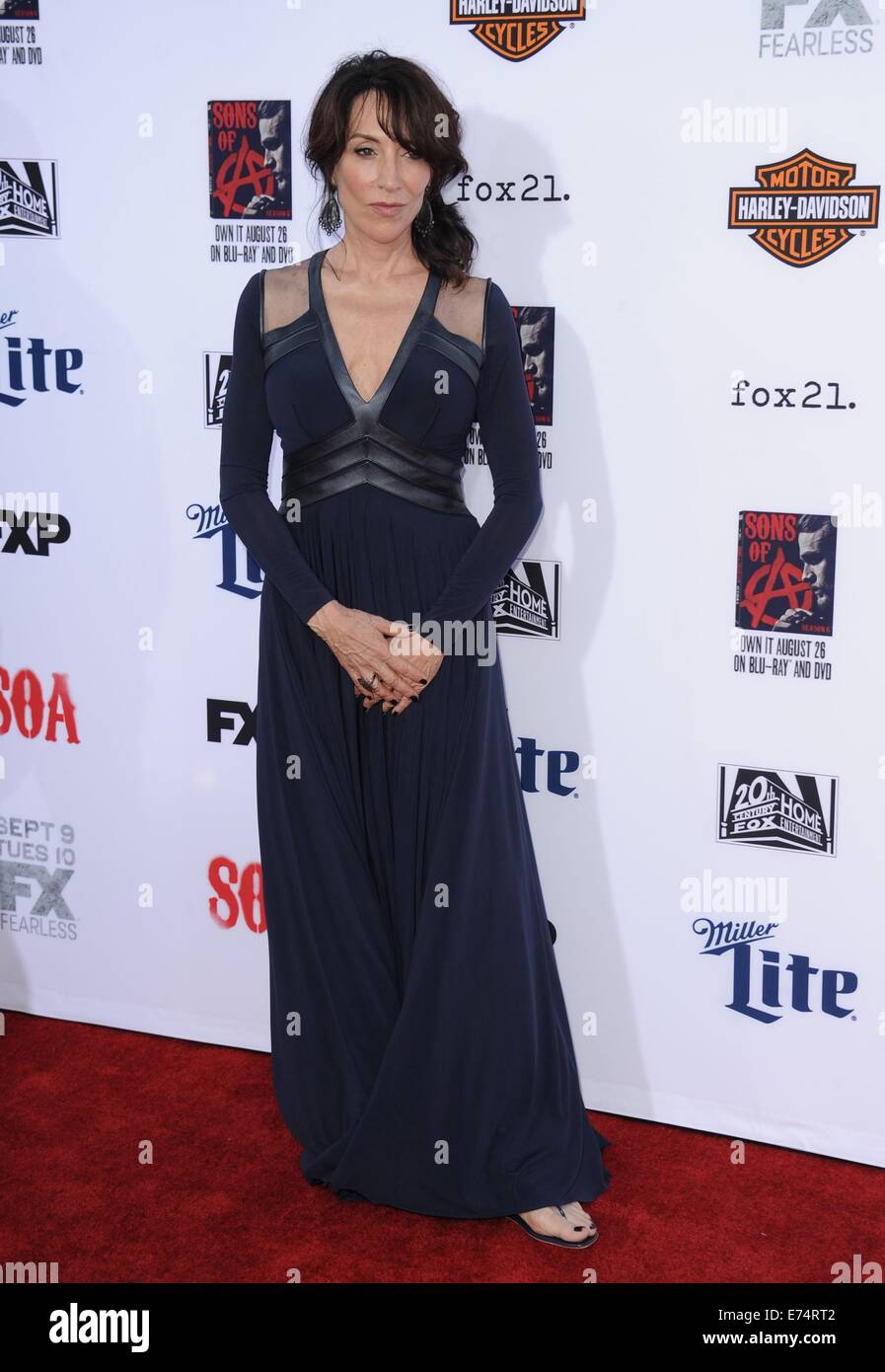 Los Angeles, CA, USA. 6th Sep, 2014. Katy Sagal at arrivals for SONS OF ...