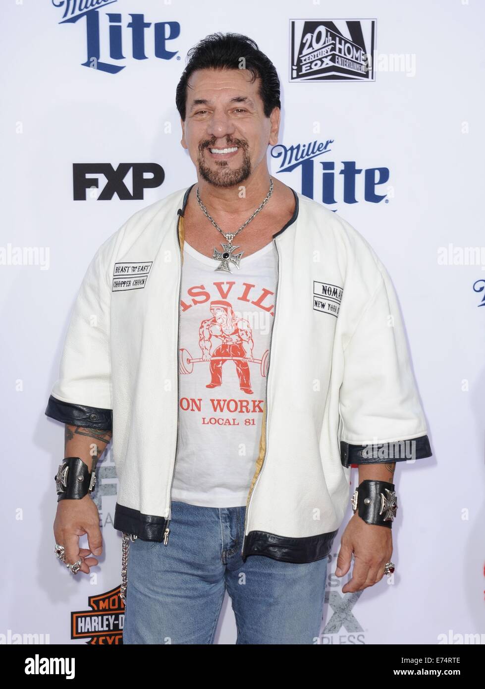 Los Angeles, CA, USA. 6th Sep, 2014. Chuck Zito at arrivals for SONS OF ...