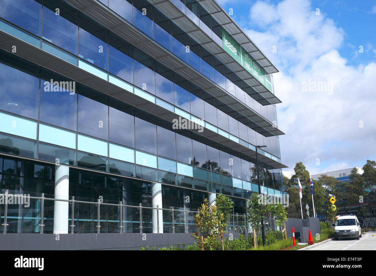 sydney office building on a business park in macquarie park,sydney ...