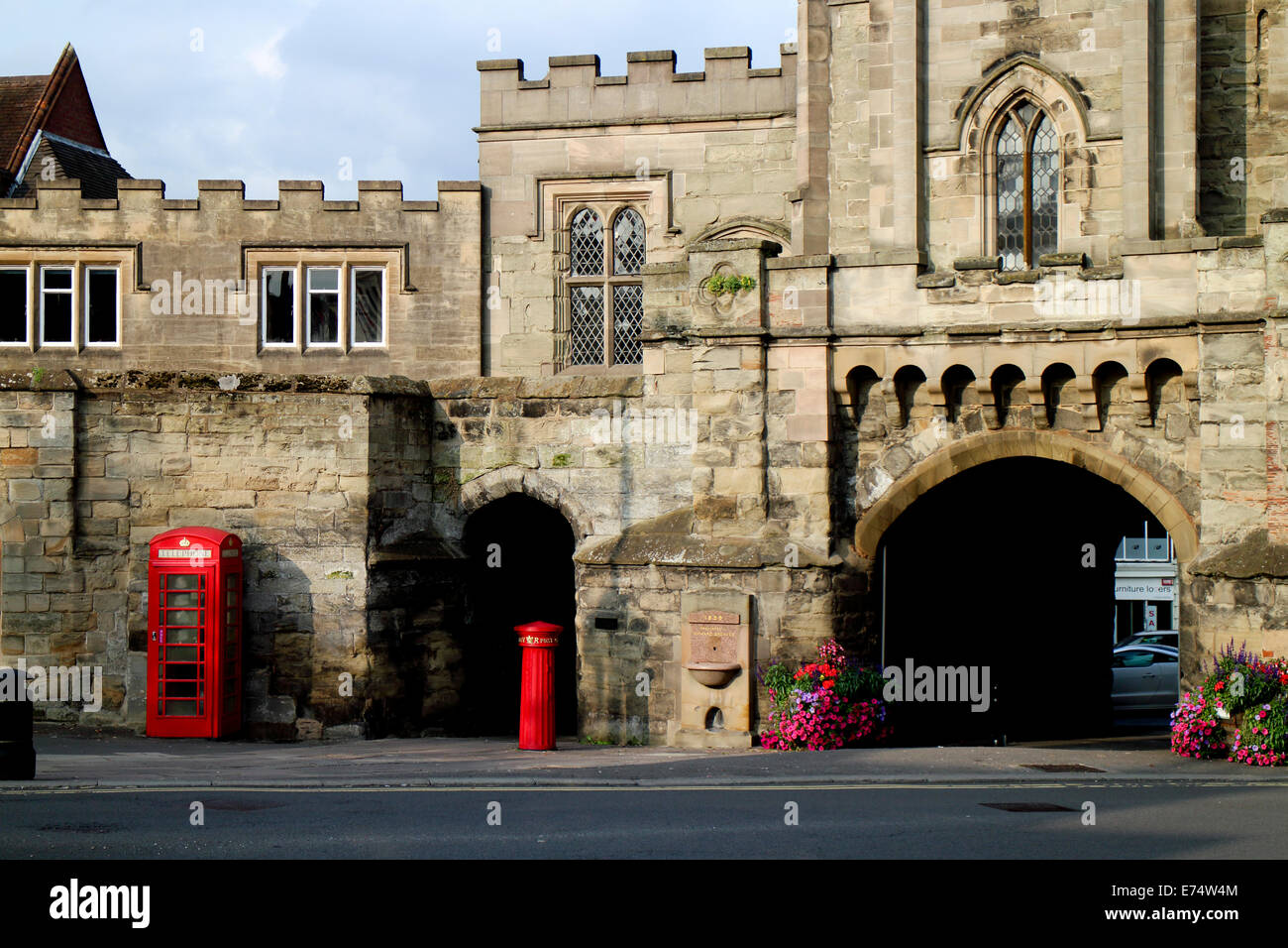 Eastgate, Warwick, Warwickshire, England, UK Stock Photo - Alamy
