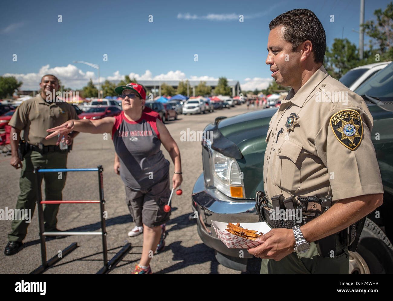 Albuquerque, New Mexico, USA. 6th Sep, 2014. BCSO deputy Mark Sena(Cq ...