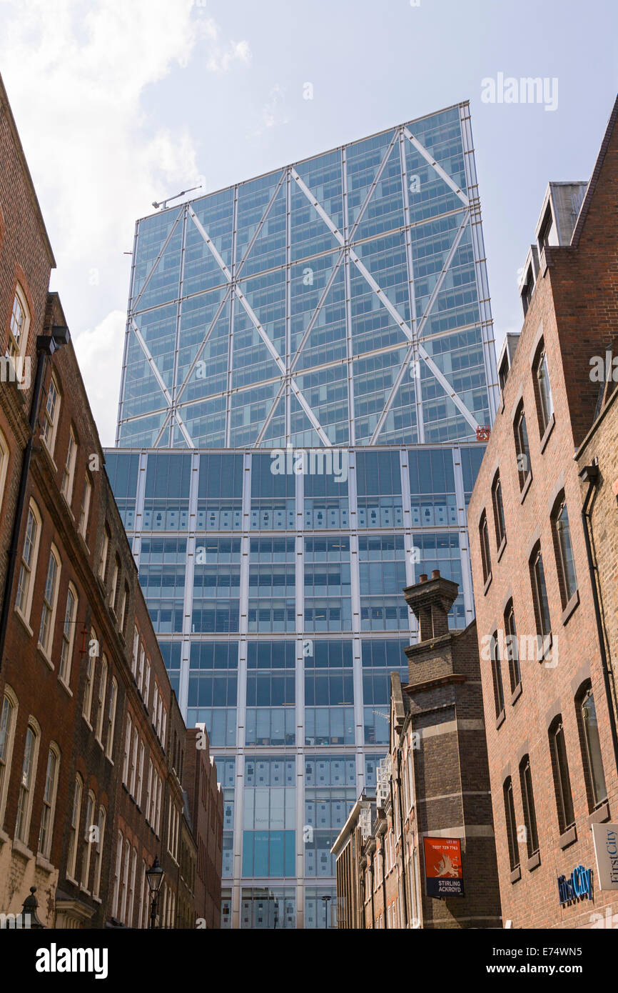 New building vs old buildings hi-res stock photography and images - Alamy