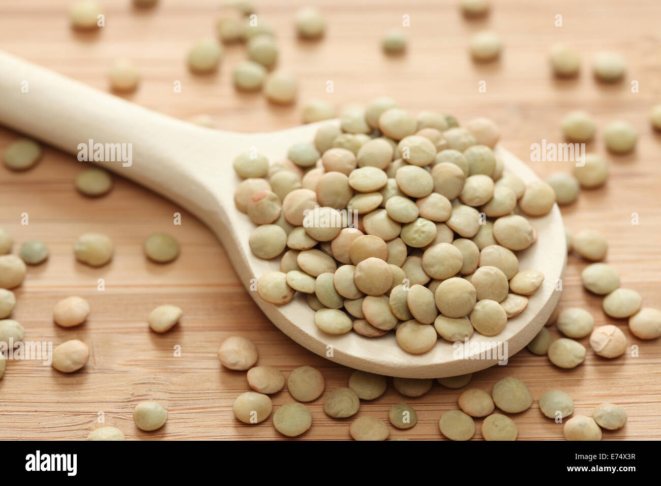 Close up dried lentils in hi-res stock photography and images - Alamy
