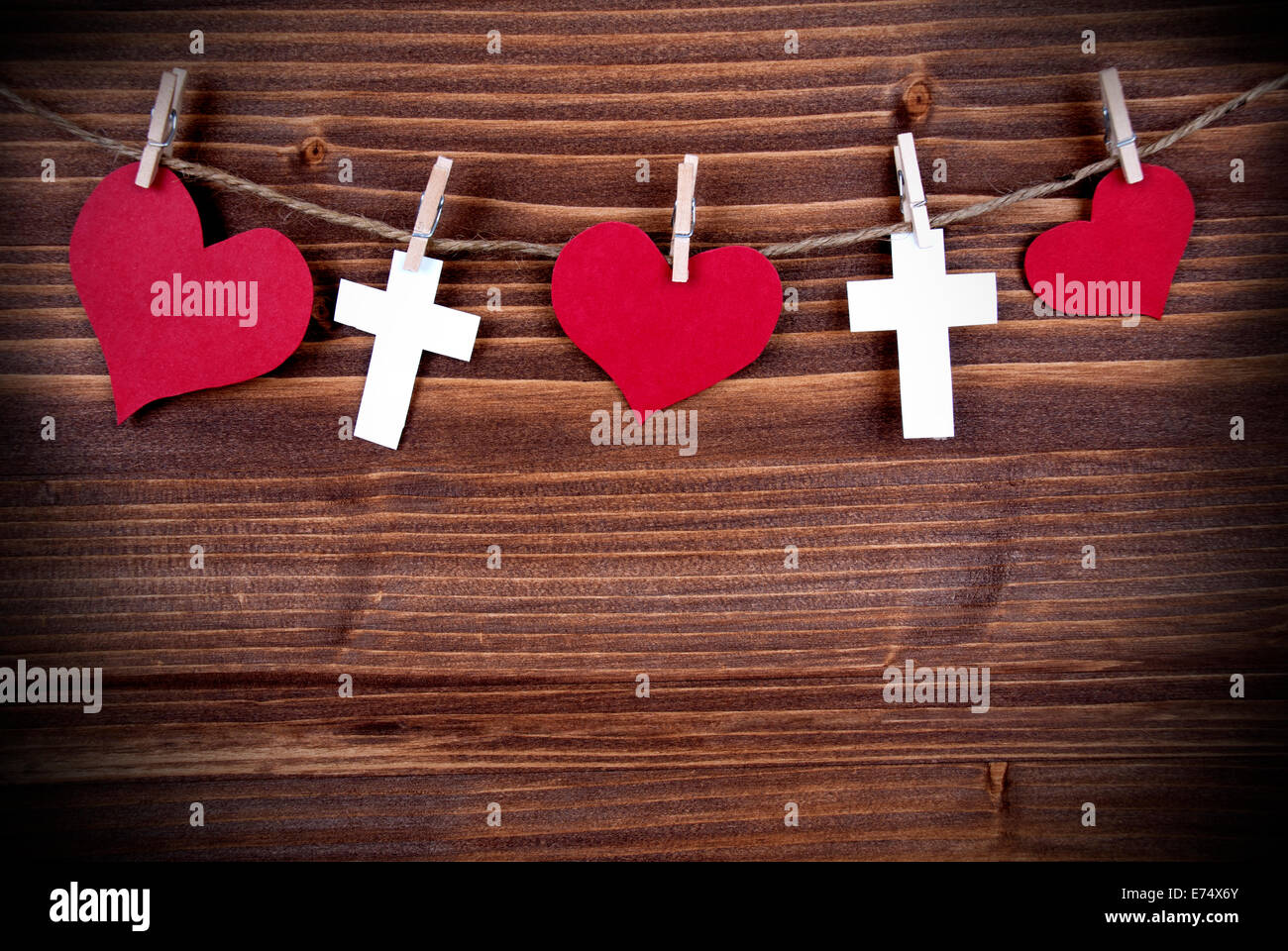 Hanging crosses hi-res stock photography and images - Alamy