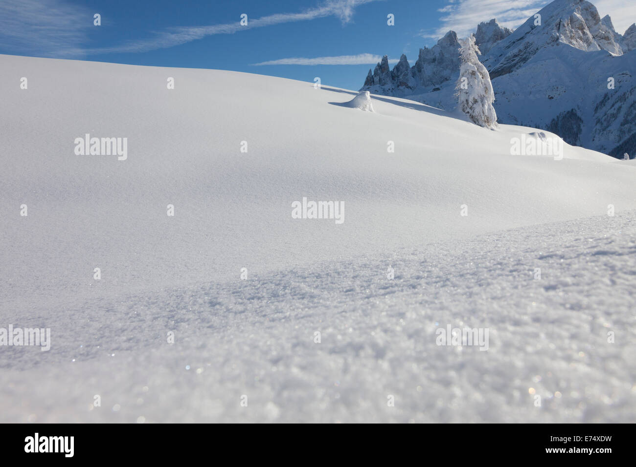 panorama of the Alpes at the Dolomites in Italy Stock Photo - Alamy