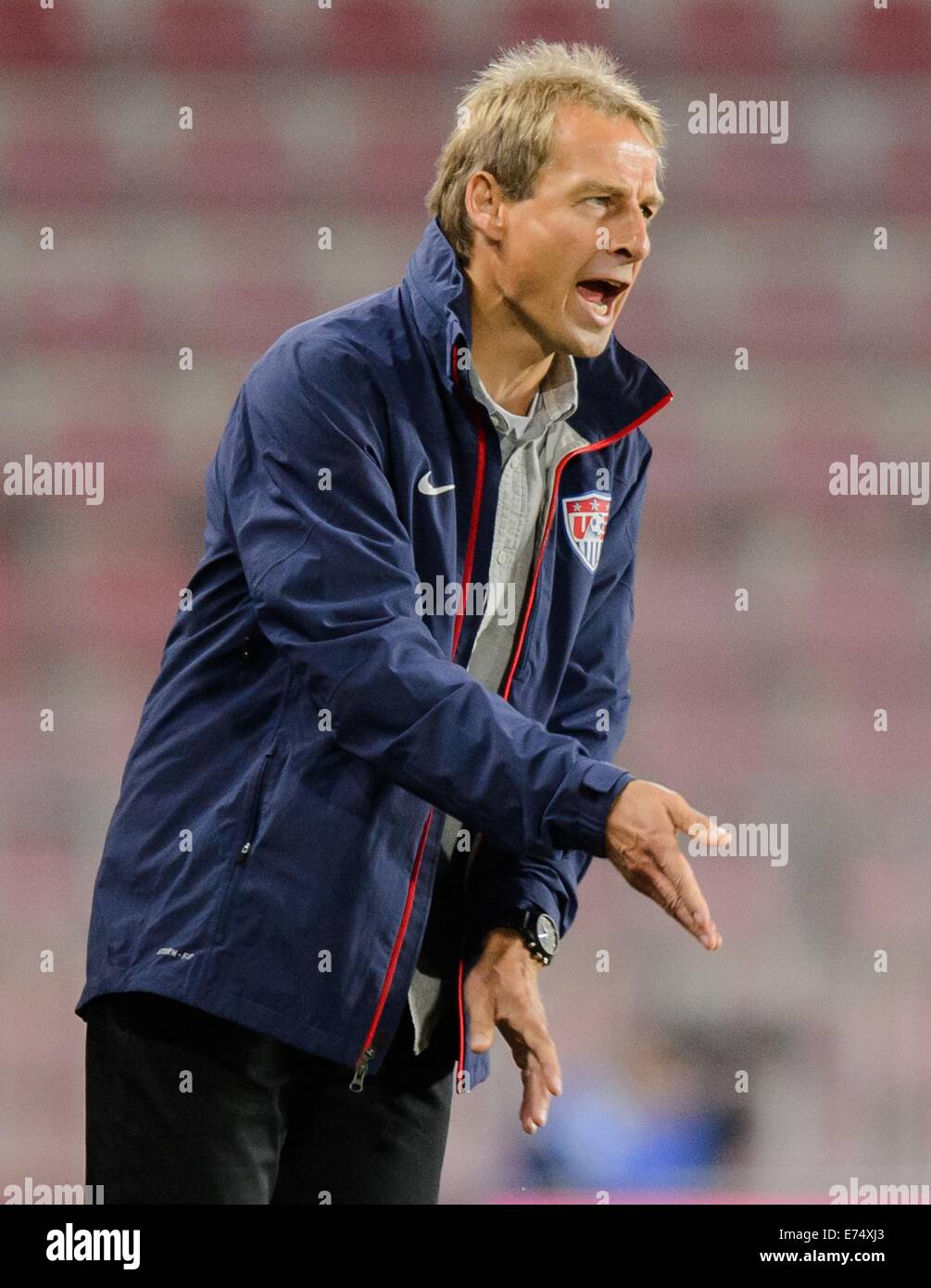 German coach of the US national soccer team, Juergen Klinsmann ...