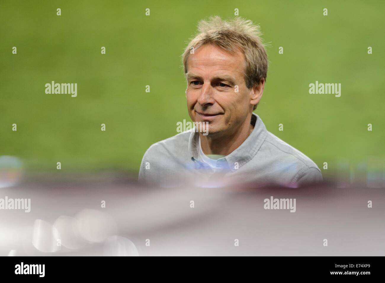 German coach of the US national soccer team, Juergen Klinsmann, stands ...
