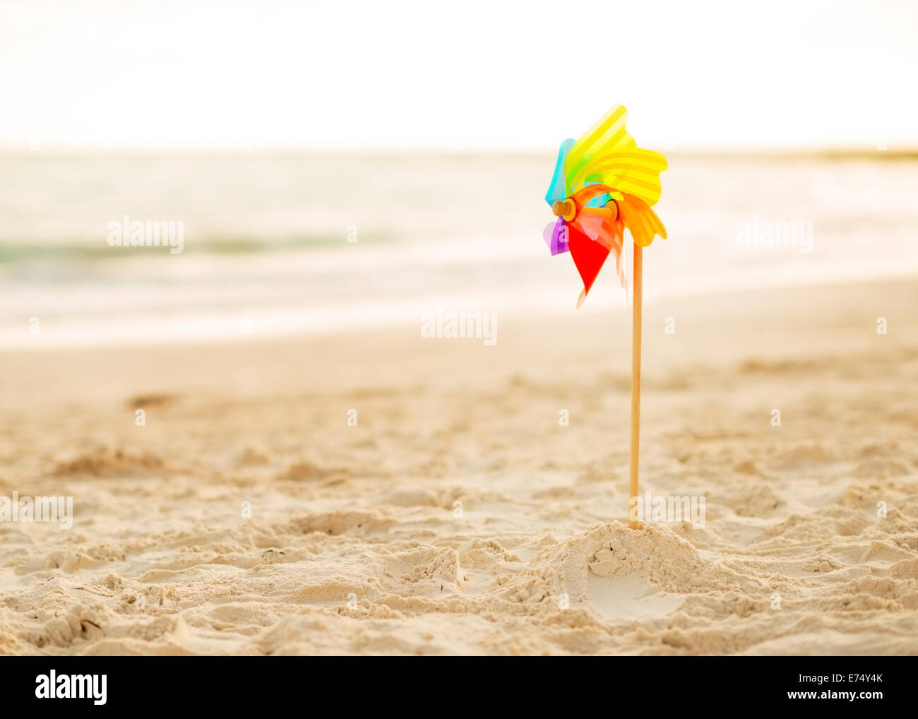 Pinwheel beach toy hi-res stock photography and images - Alamy
