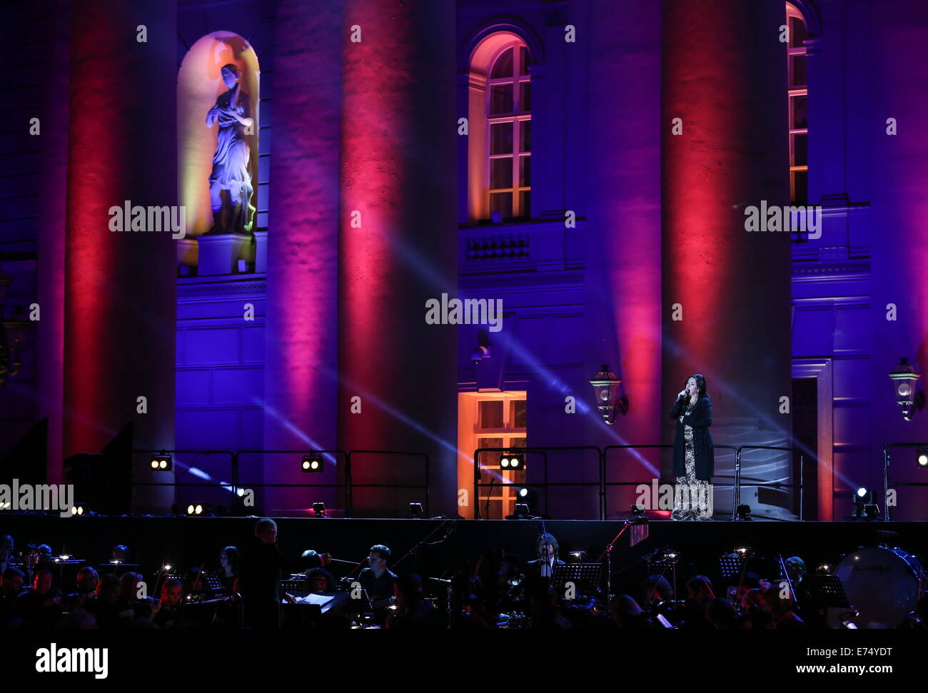 Georgian Singer Tamara Gverdtsiteli High Resolution Stock Photography ...