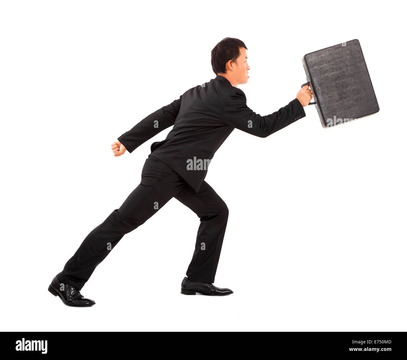 Hand holding briefcase hi-res stock photography and images - Alamy