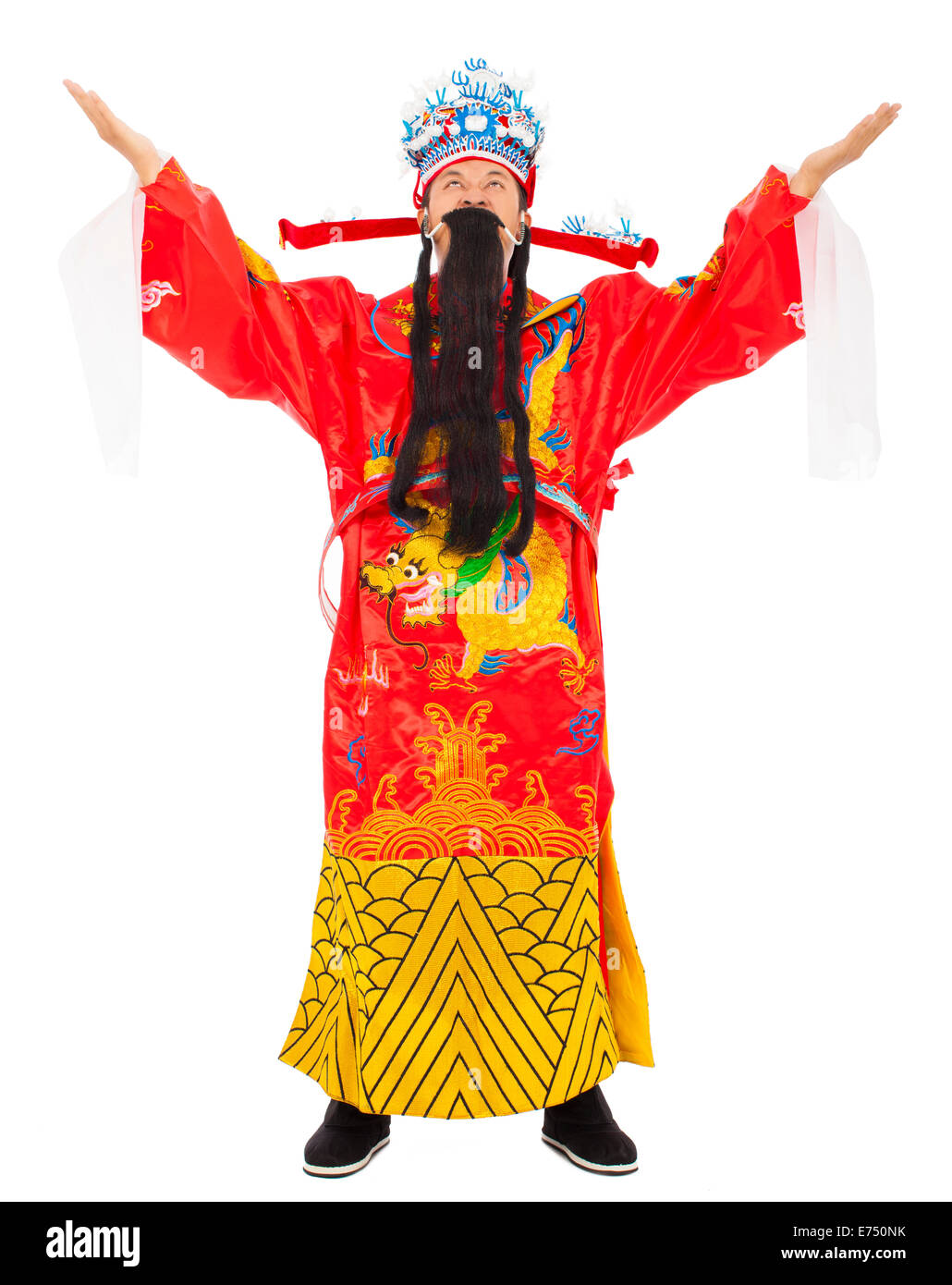 Chinese god of happiness hi-res stock photography and images - Alamy