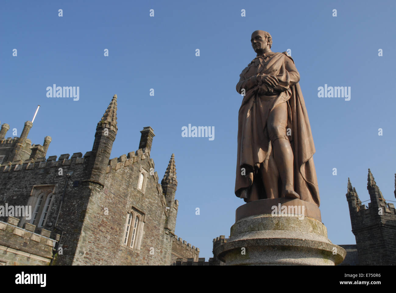 Francis russell statue hi-res stock photography and images - Alamy