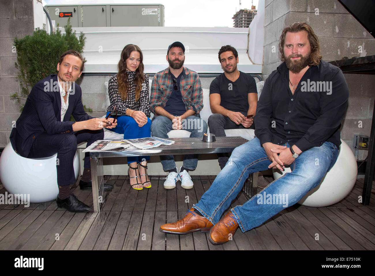Toronto, Canada. 06th Sep, 2014. Actor Tom Schilling, actress Hannah ...