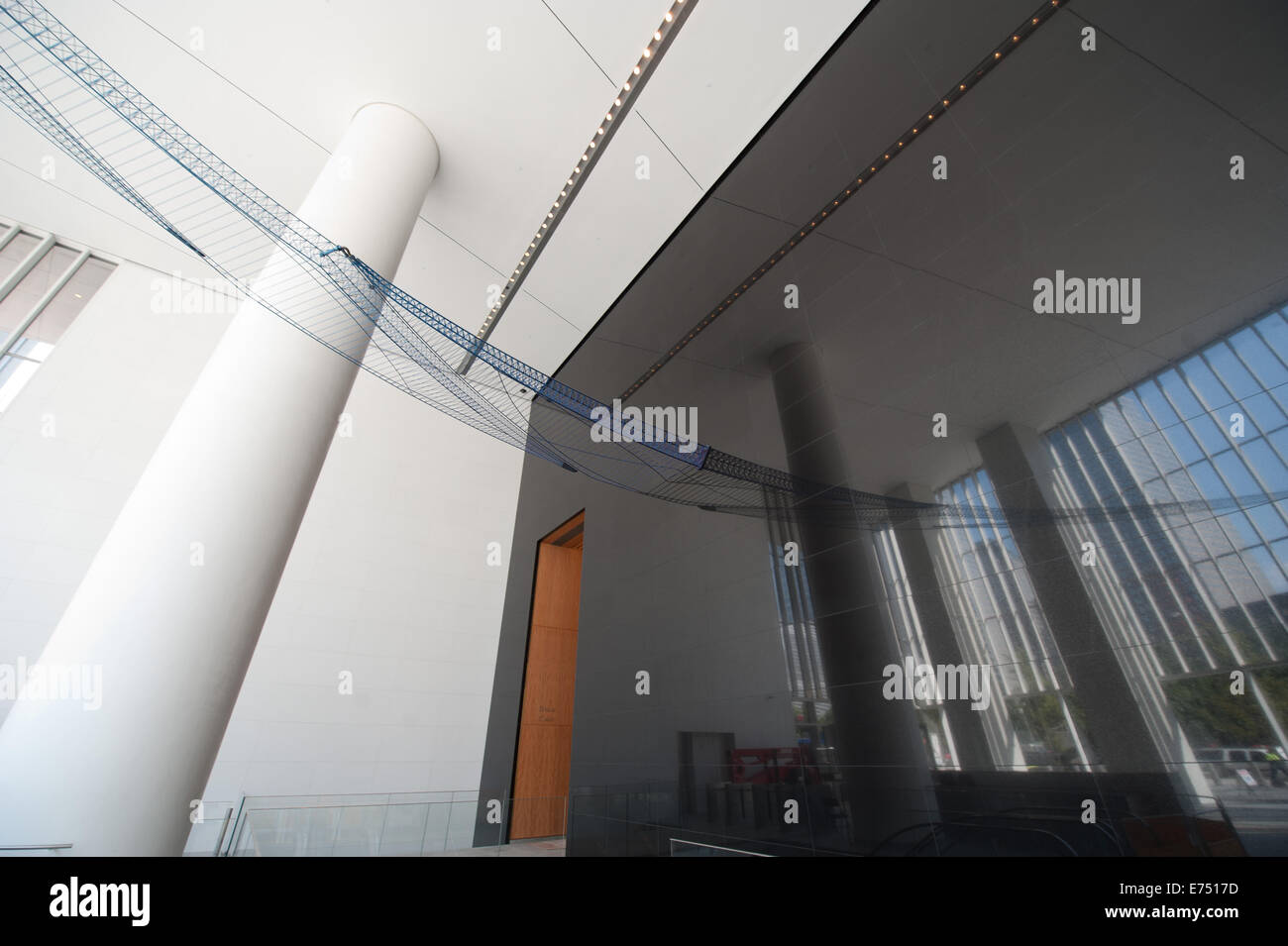 Manhattan, New York, USA. 4th Sep, 2014. The lobby of 4 World Trade ...