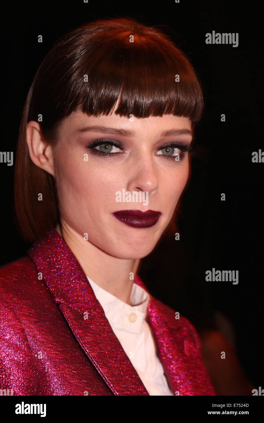New York, New York, USA. 6th Sep, 2014. Coco Rocha backstage at the ...