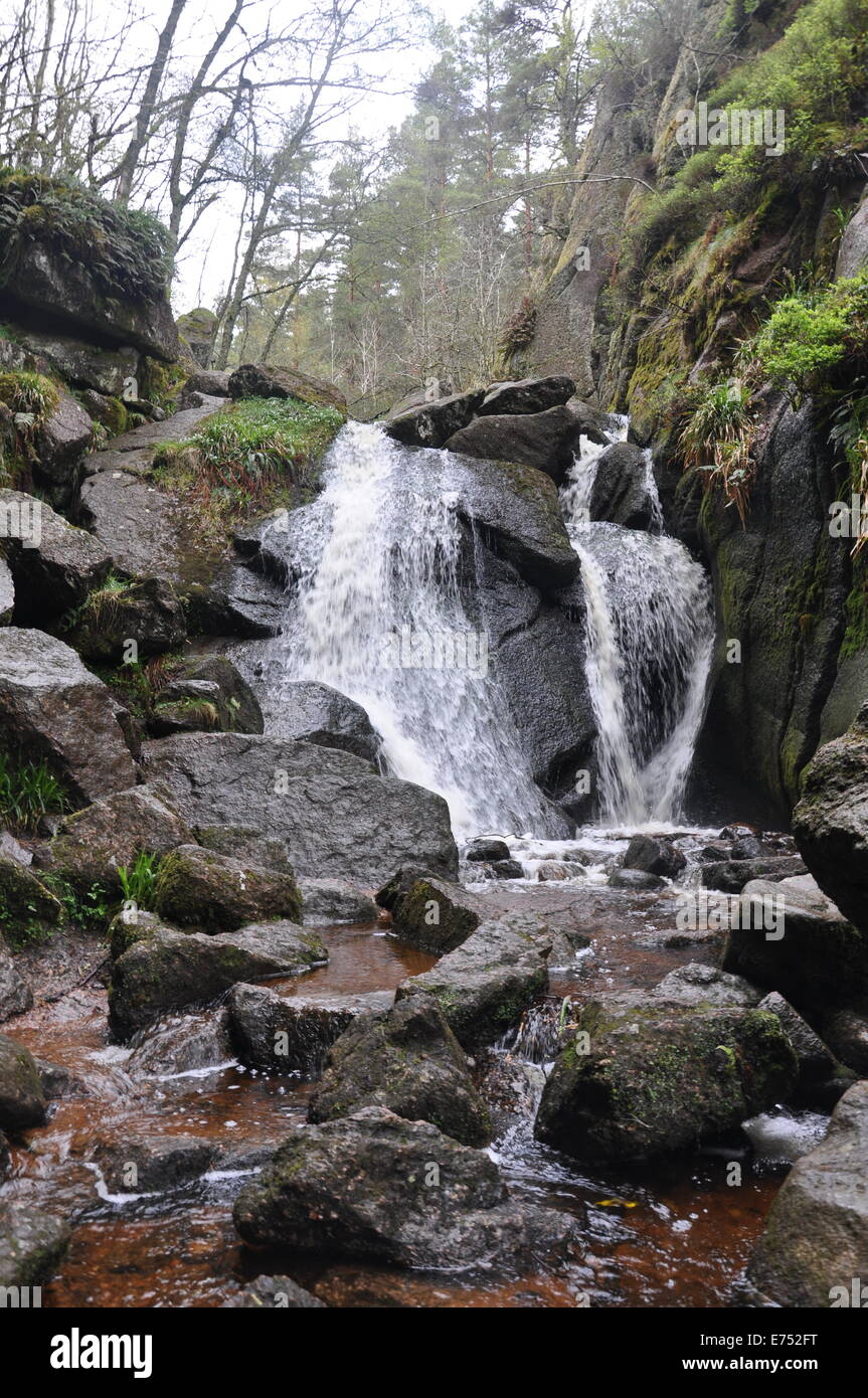 waterfall, countryside, Scotland, nature Stock Photo - Alamy