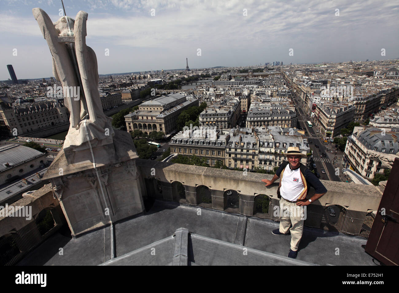 Portrait of Remi Riviere, an archeologist who lobbied for the reopening ...