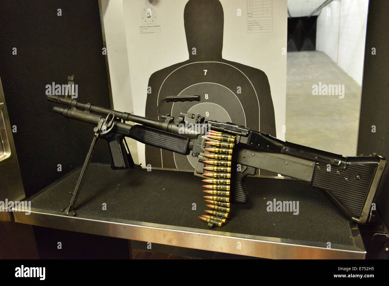 M-60 machine gun Stock Photo - Alamy
