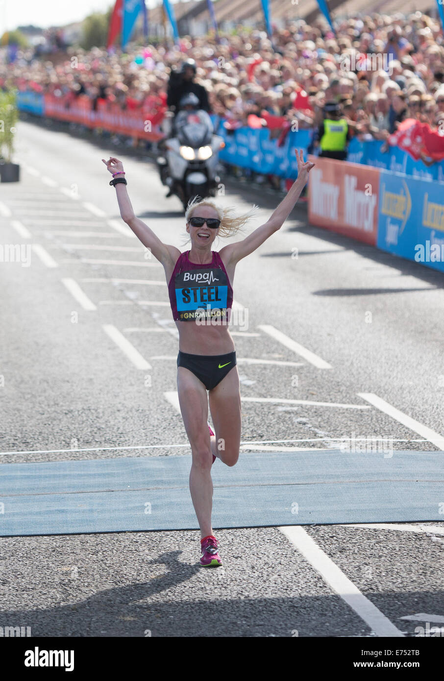 South Shields, UK. 07th Sep, 2014. BUPA Great North Run 13.1 mile race ...
