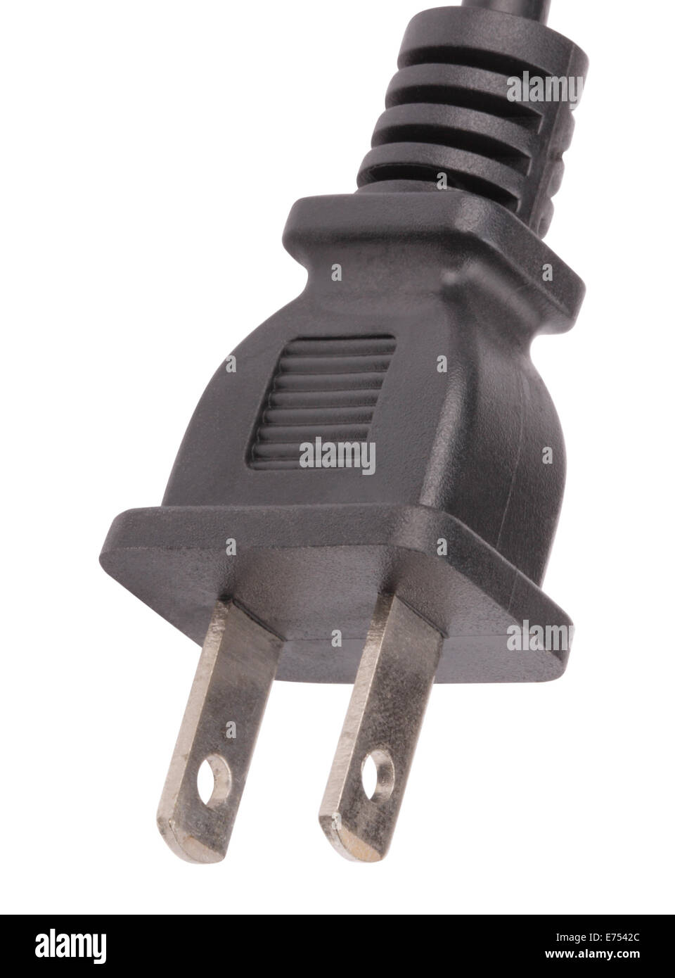 American Outlet Plug with Cord Isolated Stock Photo - Alamy