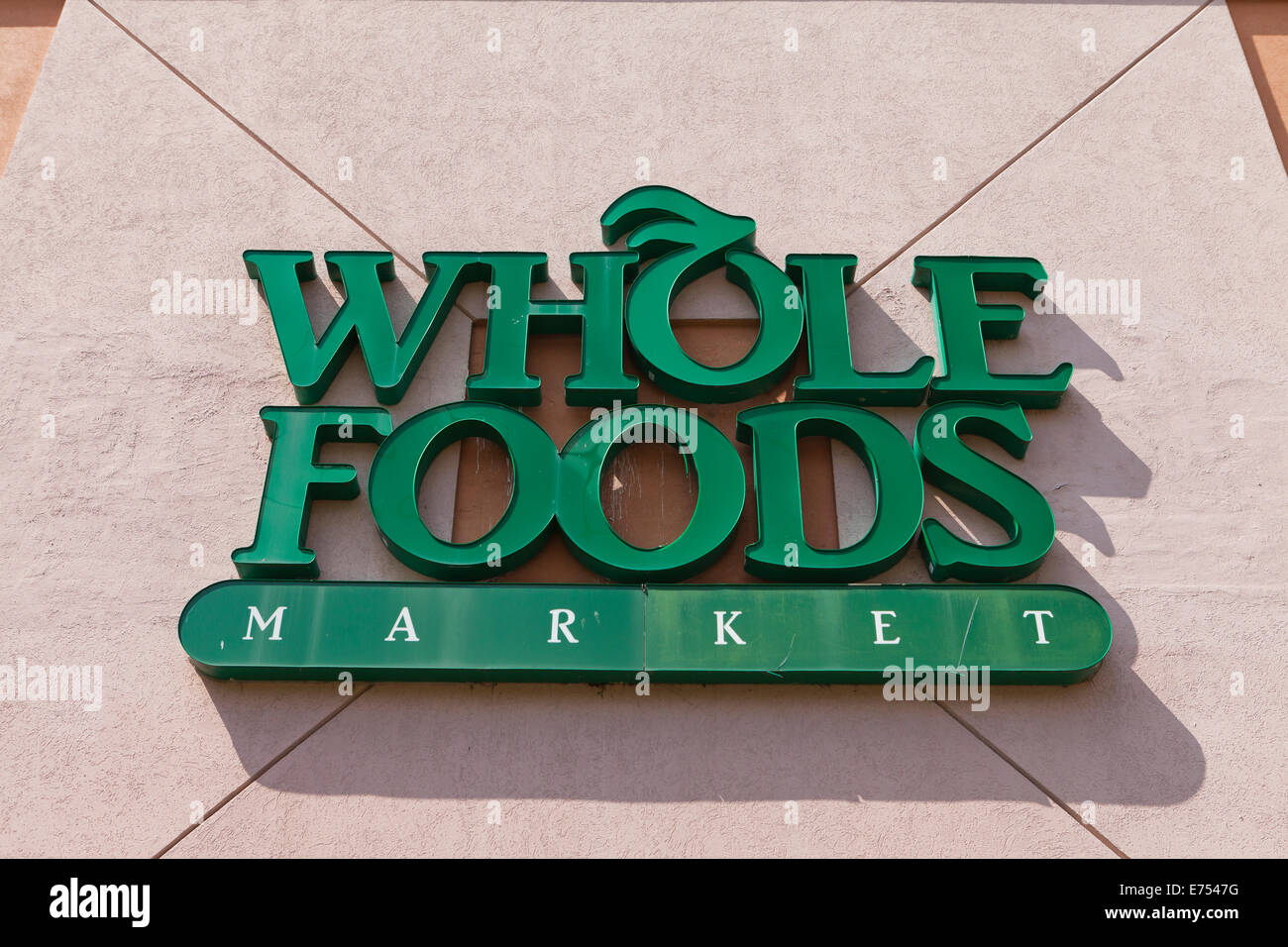 Whole Foods supermarket sign - Washington, DC USA Stock Photo - Alamy