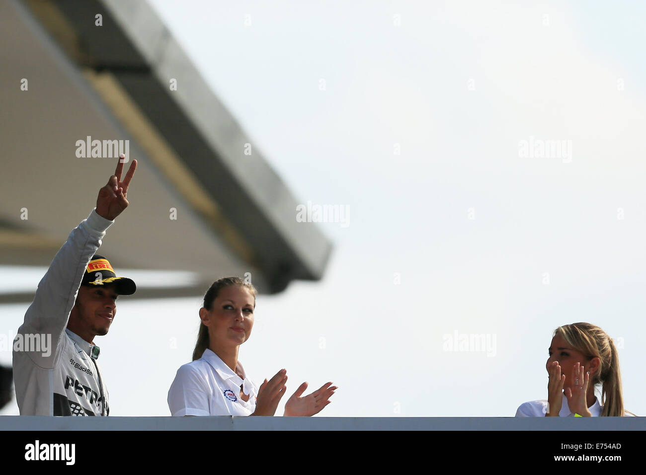 Monza, Italy. 07th Sep, 2014. Formula 1 Monza Grand Prix. Lewis ...