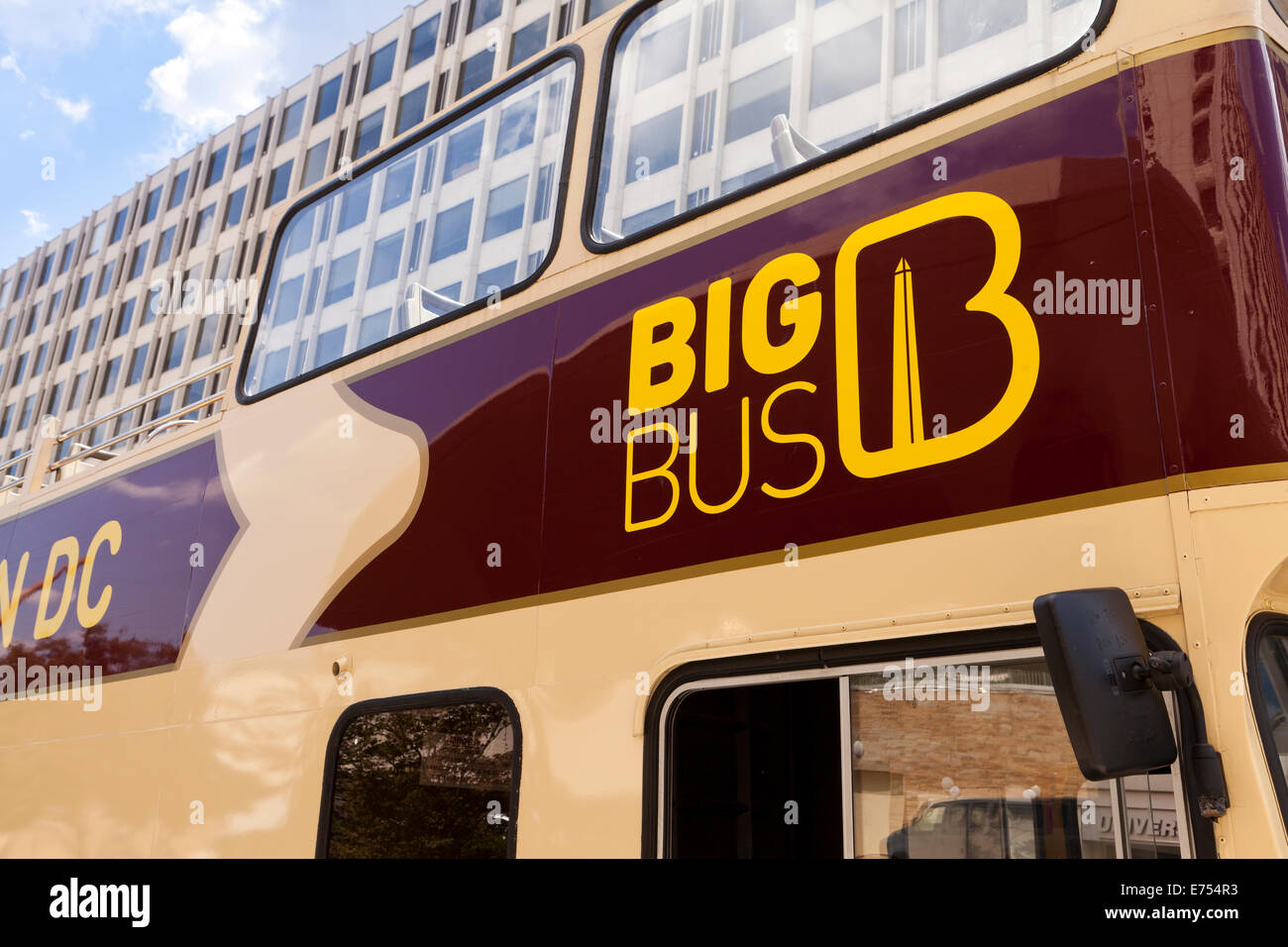 BigBus Washington, DC tour bus - USA Stock Photo - Alamy