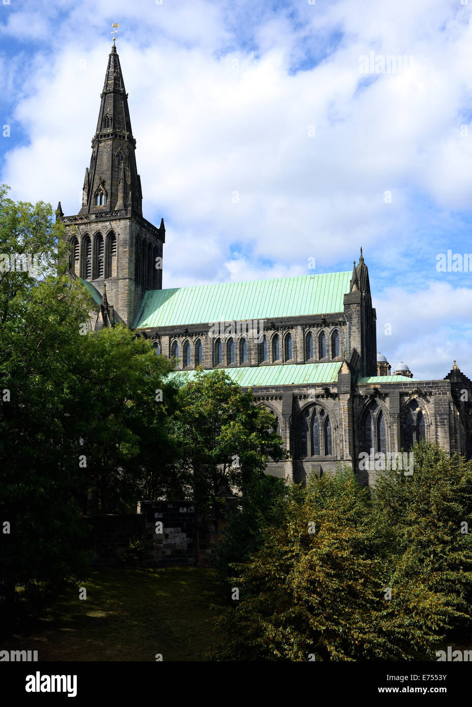Glasgow Cathedral, Scotland Stock Photo - Alamy