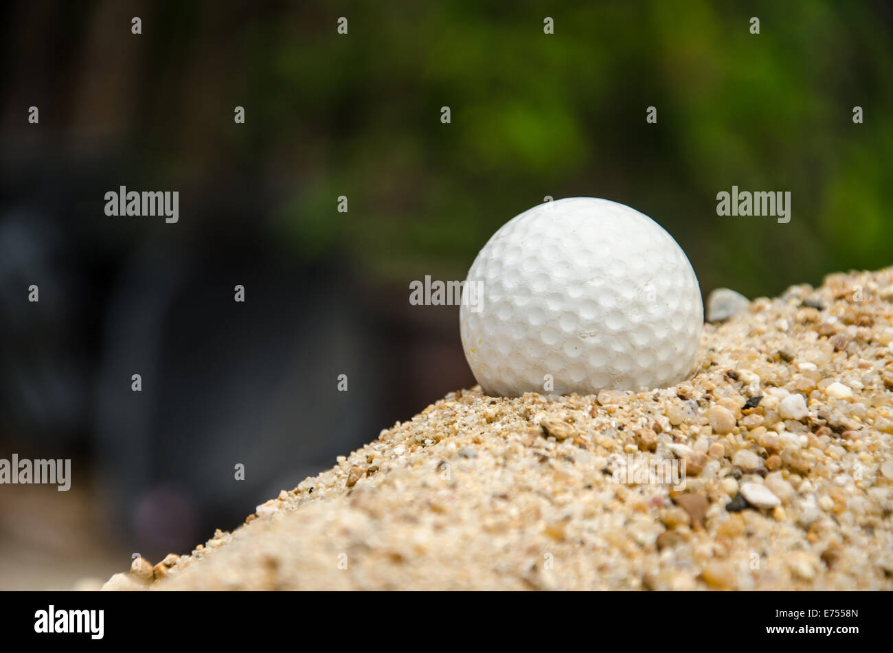Ball on sand hi-res stock photography and images - Alamy