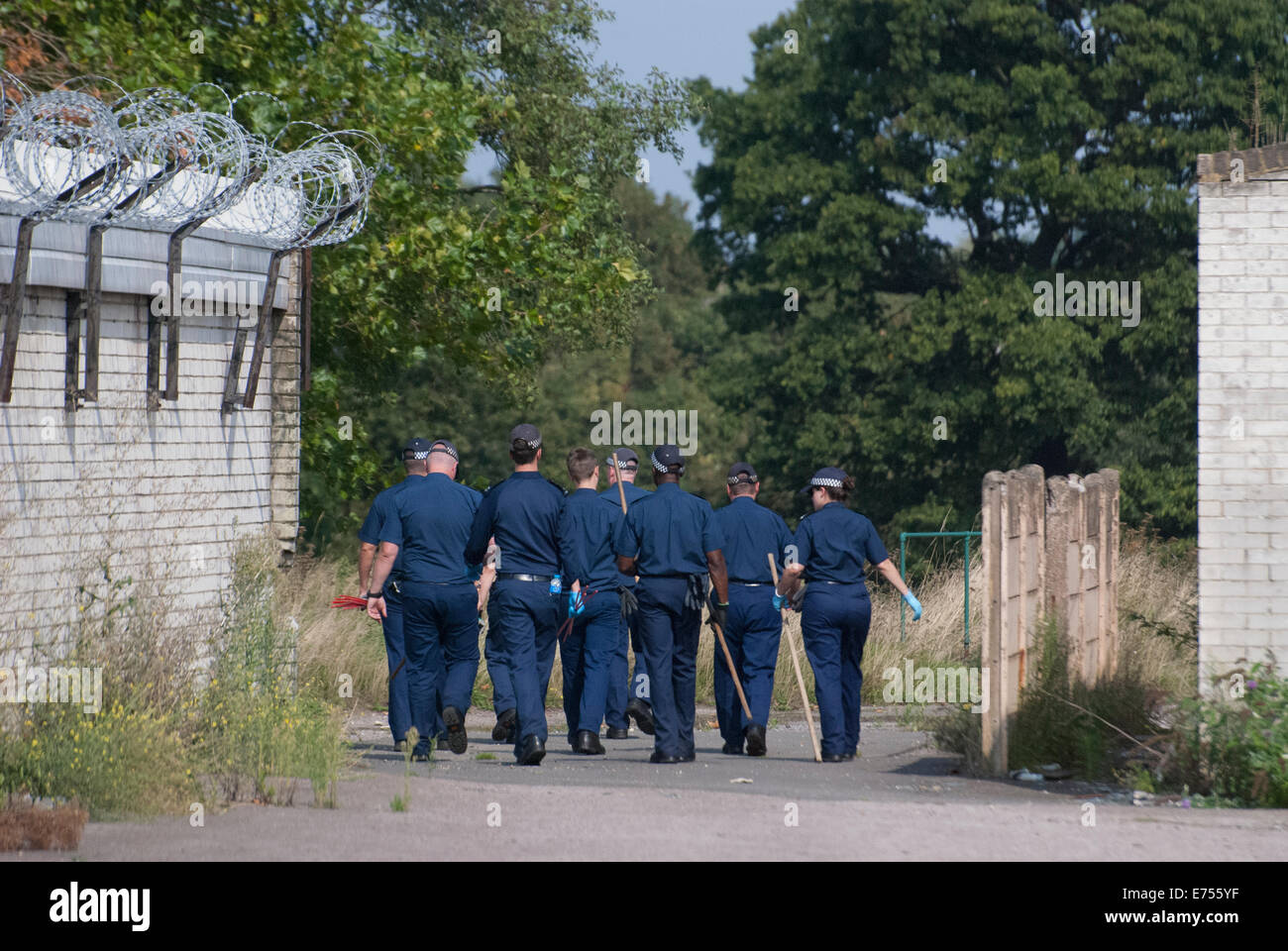 Hanwell, London, UK. 7th Sep, 2014. As the search for Alice Gross ...