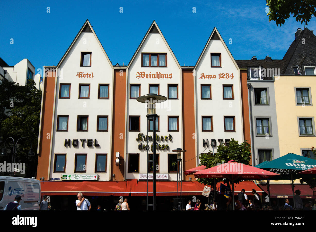 Cologne old city hall clock tower cologne hi-res stock photography and ...