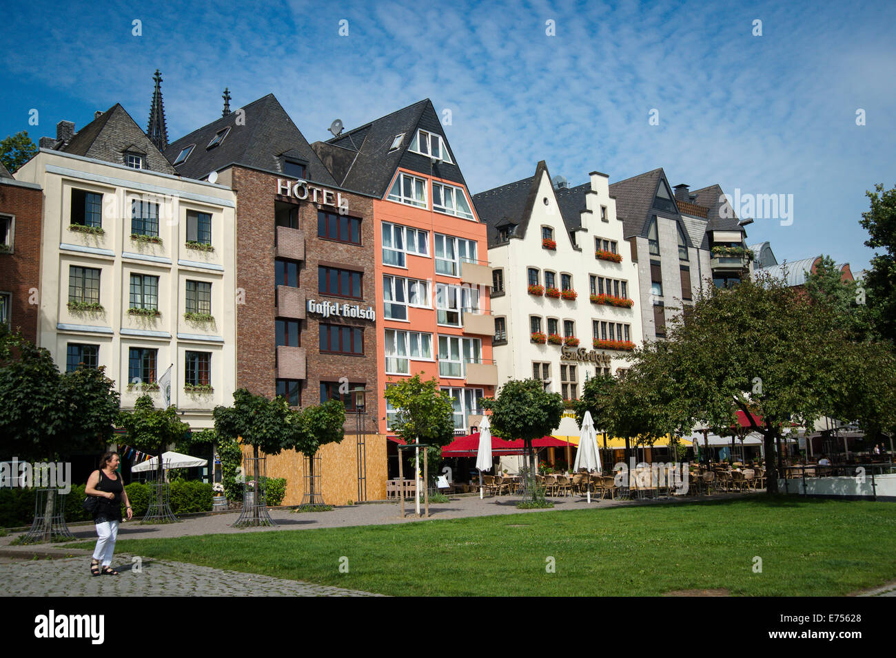 Cologne old city hall clock tower cologne hi-res stock photography and ...