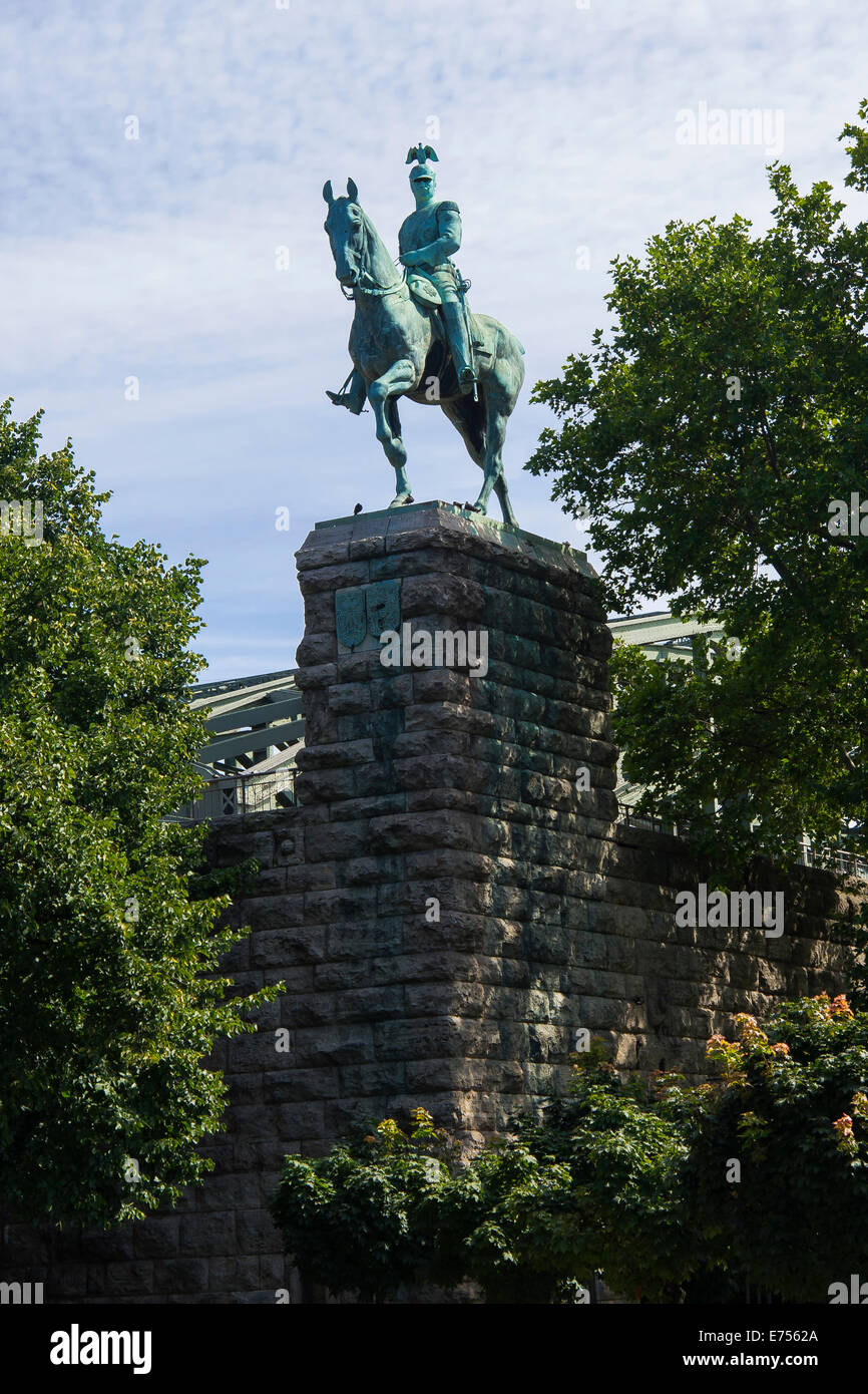Kaiser wilhelm ii statue hi-res stock photography and images - Alamy