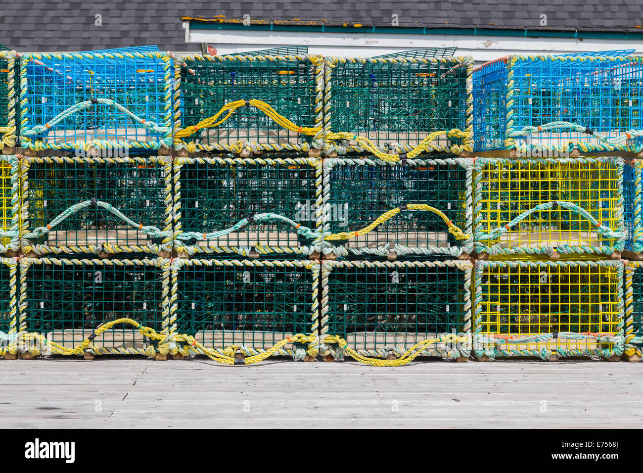 Lobster cage cages hi-res stock photography and images - Alamy
