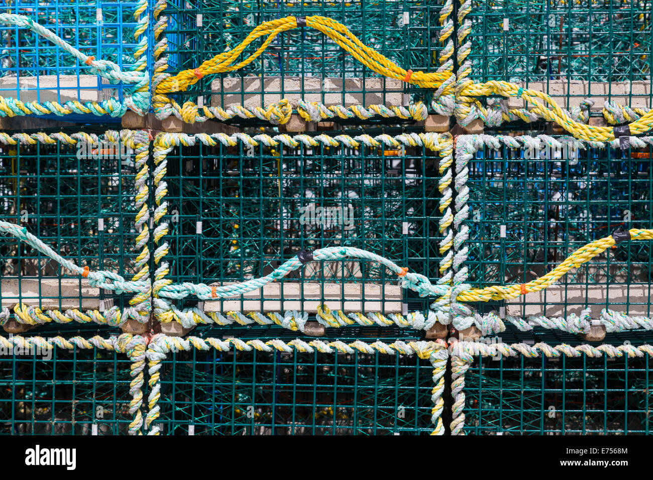 Lobster cage cages hi-res stock photography and images - Alamy