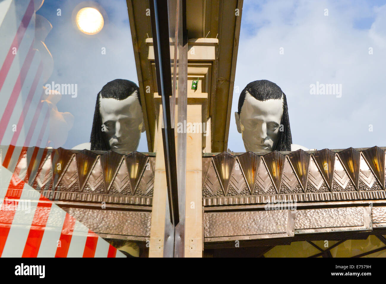 Oxford Street, London, UK. 7th September 2014. The Rick Owens sculpture ...