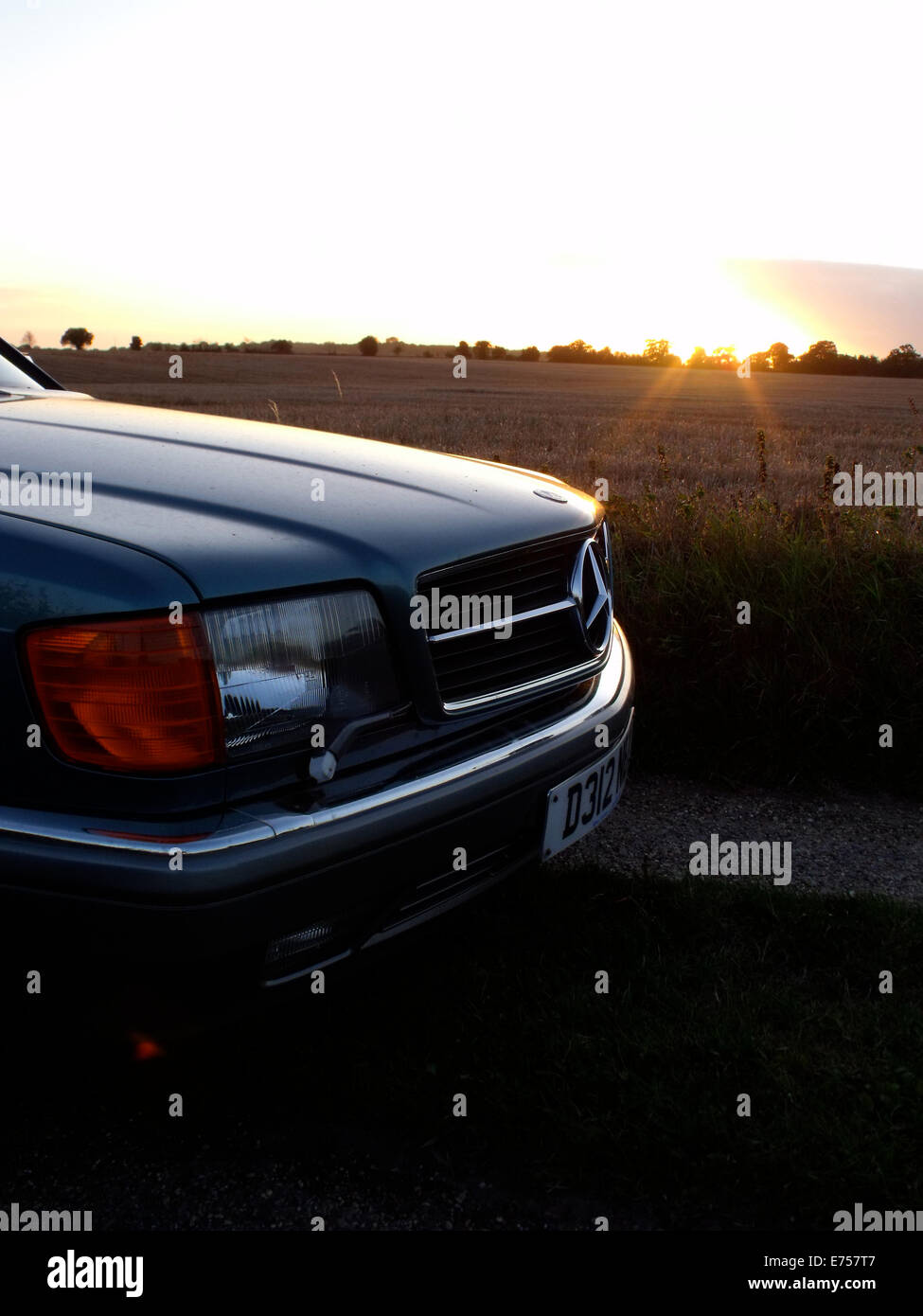 Mercedes Benz 500SEC Stock Photo - Alamy