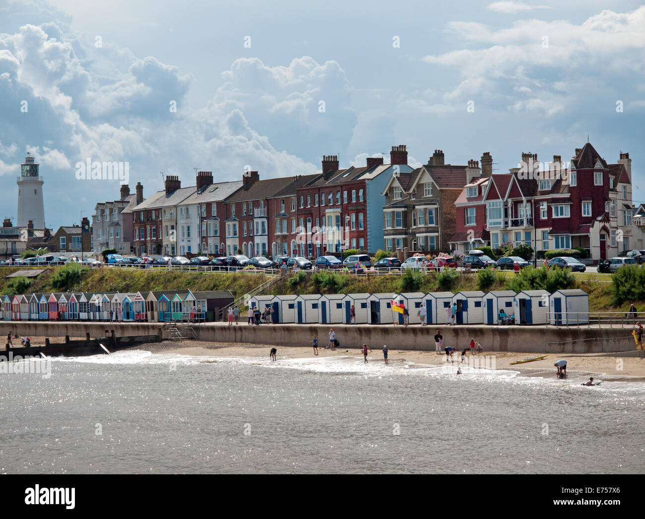 The beach and seafront at Southwold in Suffolk Stock Photo - Alamy