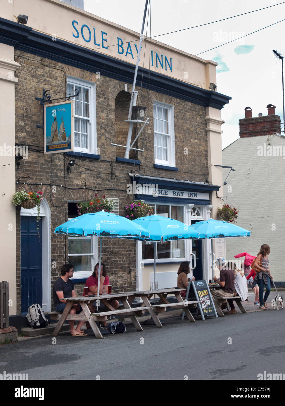 The Sole Bay Inn, a pub in Southwold Stock Photo - Alamy