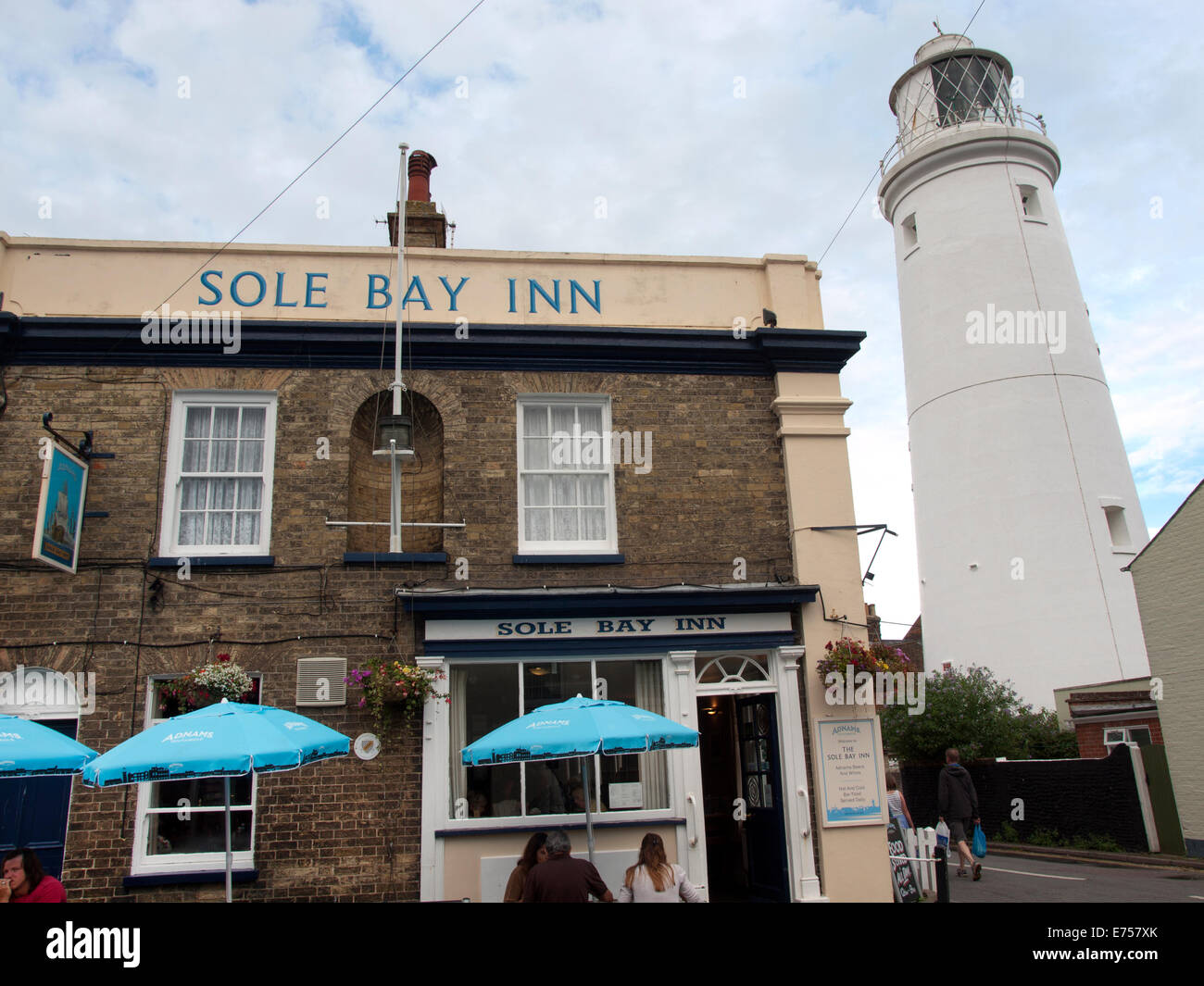 The Sole Bay Inn, a pub in Southwold Stock Photo - Alamy