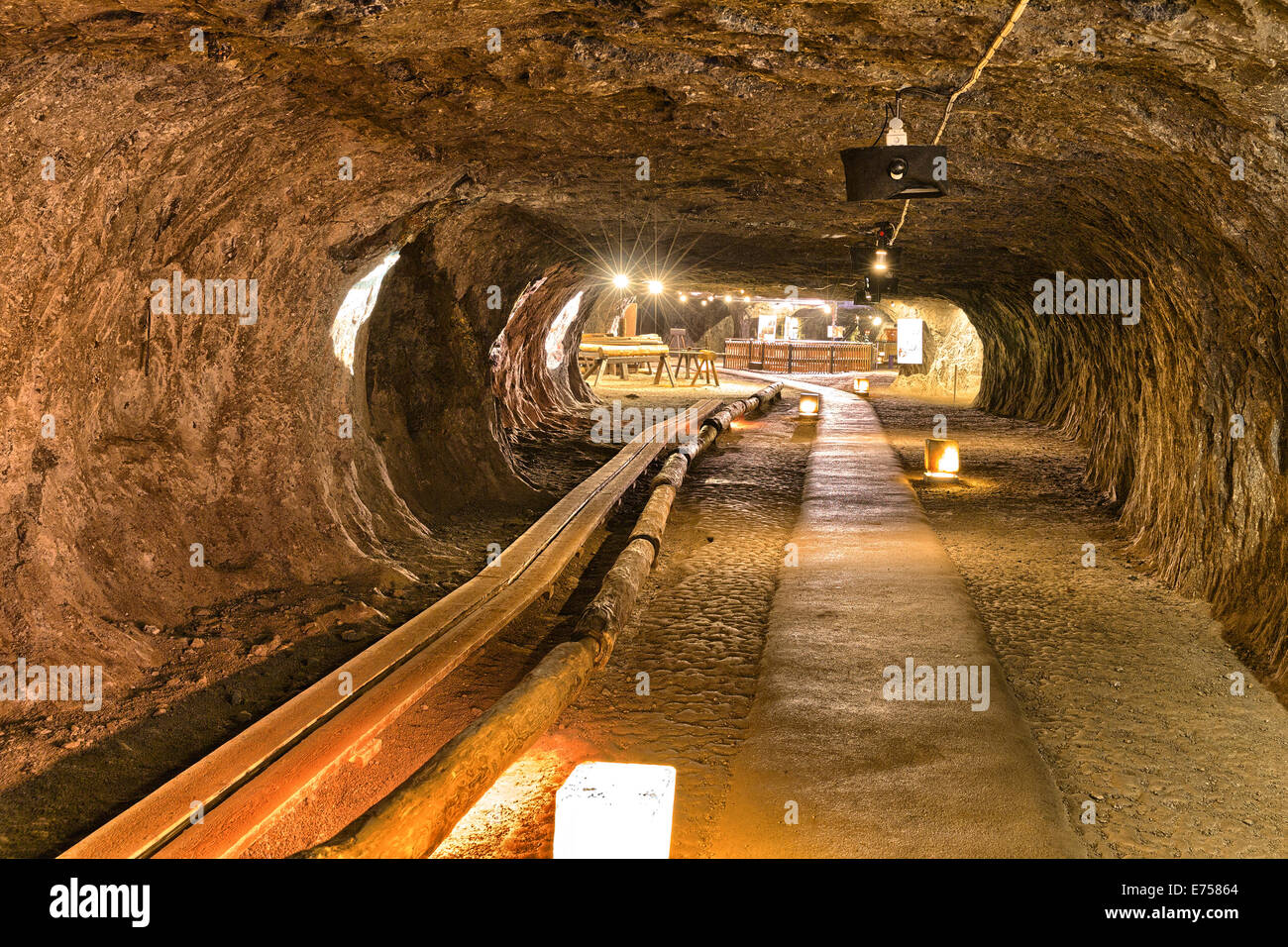 Tour guide in mine hi-res stock photography and images - Alamy