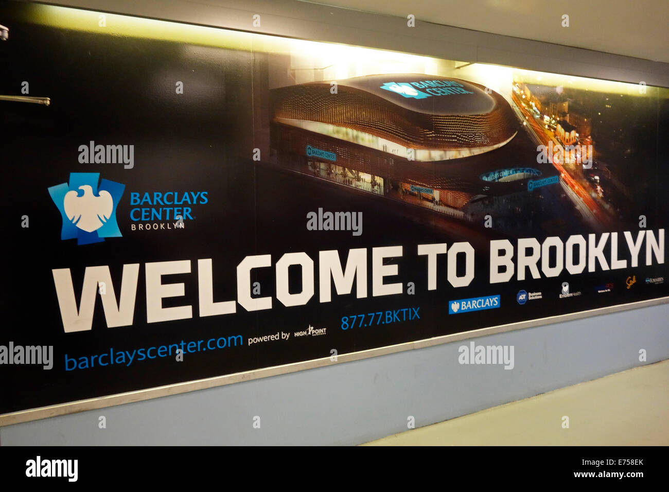Welcome brooklyn hi-res stock photography and images - Alamy