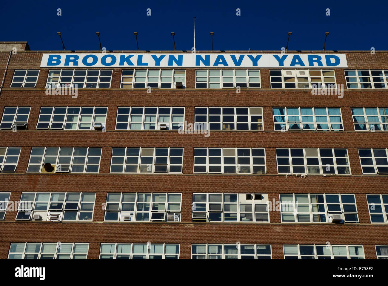 Brooklyn Navy Yard New York City NY Stock Photo - Alamy