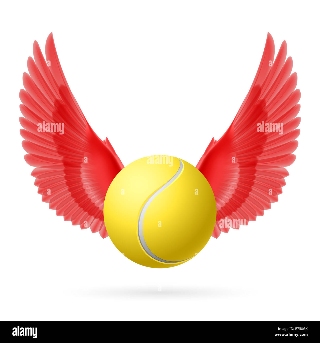 Tennis ball wing hi-res stock photography and images - Alamy