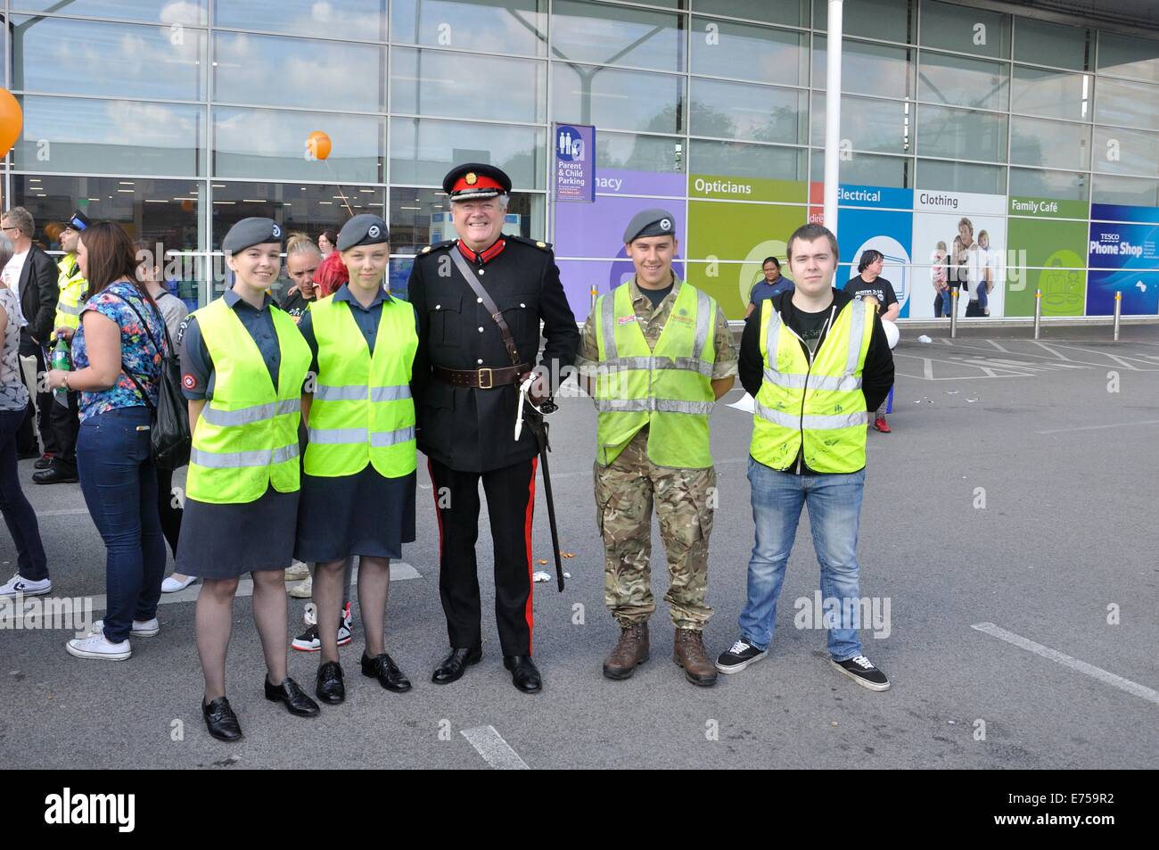 Gorton, Manchester, UK. 7th Sep, 2014. Gorton Carnival Parade on way to ...
